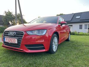 Red Audi A3 2014 in Trakai, with an engine capacity of 1.97 L and mileage of 214 thousand km for 7850 €, photo 34 on AUTOMOTO.COM.LV