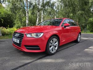 Red Audi A3 2014 in Jelgava, with an engine capacity of 1.60 L and mileage of 291 thousand km for 8500 €, photo  on AUTOMOTO.COM.LV