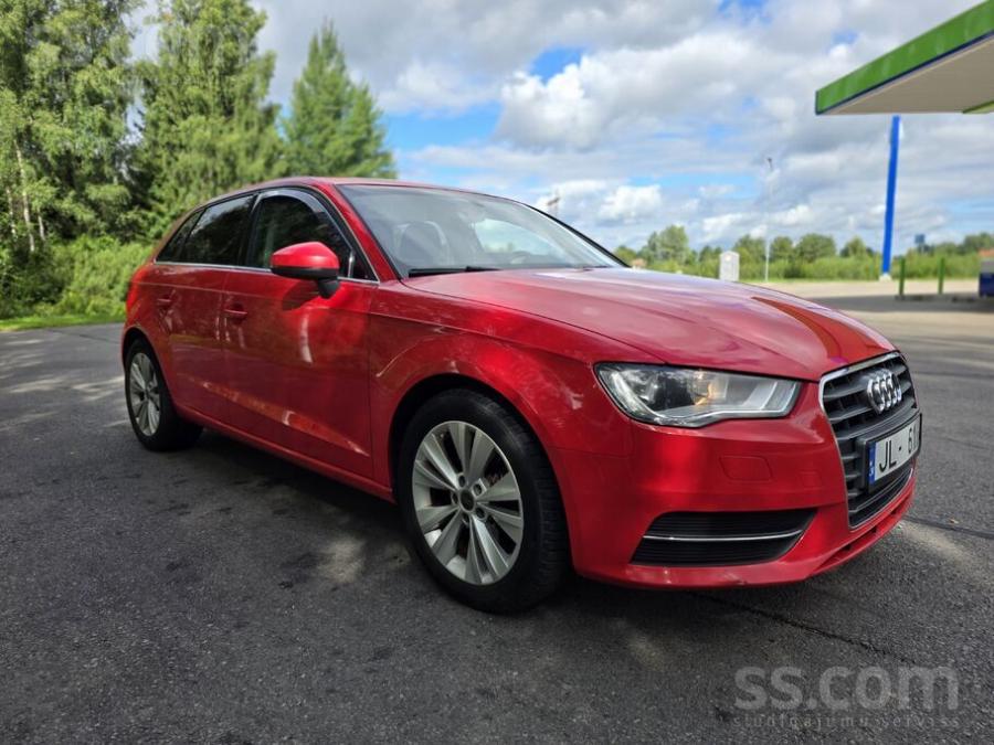 Sarkans Audi A3 2014 Jelgava, ar dzinēja tilpumu 1.60 L un nobraukumu 291 tūkst. km par 8500 €, foto 3 vietnē AUTOMOTO.COM.LV