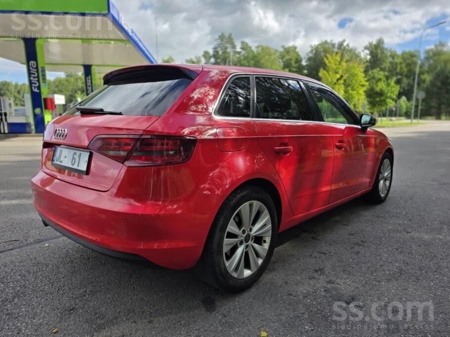 Sarkans Audi A3 2014 Jelgava, ar dzinēja tilpumu 1.60 L un nobraukumu 291 tūkst. km par 8500 €, foto 5 vietnē AUTOMOTO.COM.LV