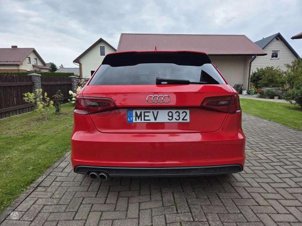 Red Audi A3 2014 in Silale, with an engine capacity of 2.00 L and mileage of 191 thousand km for 10000 €, photo 6 on AUTOMOTO.COM.LV
