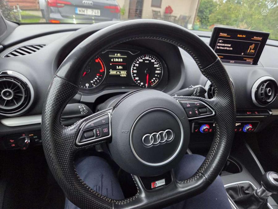 Red Audi A3 2014 in Silale, with an engine capacity of 2.00 L and mileage of 191 thousand km for 10000 €, photo 14 on AUTOMOTO.COM.LV