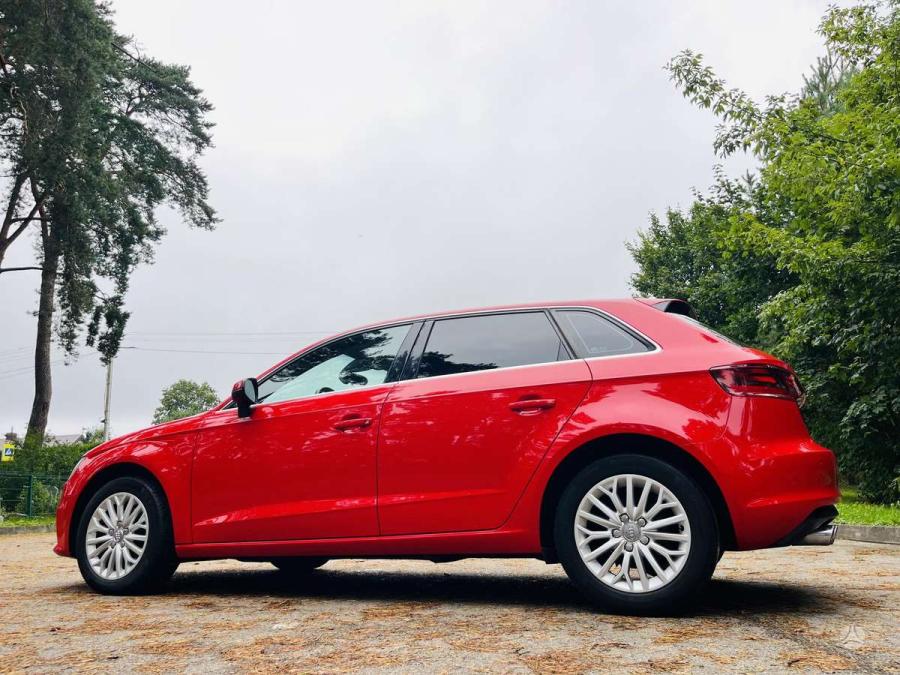 Sarkans Audi A3 2014 Trakai, ar dzinēja tilpumu 1.97 L un nobraukumu 214 tūkst. km par 7980 €, foto 14 vietnē AUTOMOTO.COM.LV