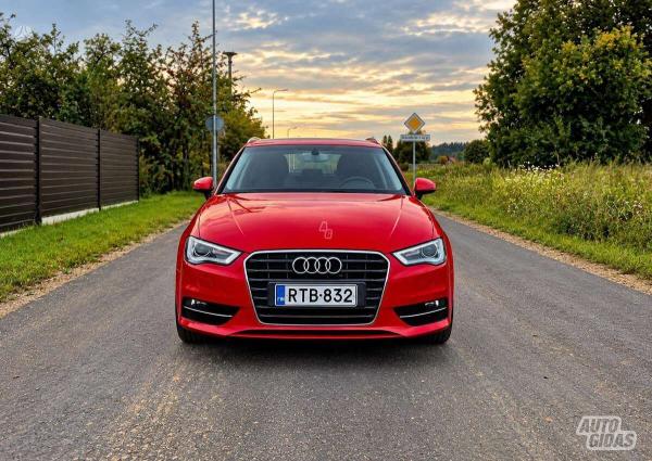 Red Audi A3 2014 in Vilnius, with an engine capacity of 1.40 L and mileage of 239 thousand km for 7999 €, photo 8 on AUTOMOTO.COM.LV