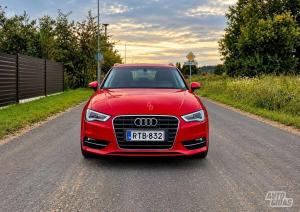 Red Audi A3 2014 in Vilnius, with an engine capacity of 1.40 L and mileage of 239 thousand km for 7999 €, photo 8 on AUTOMOTO.COM.LV