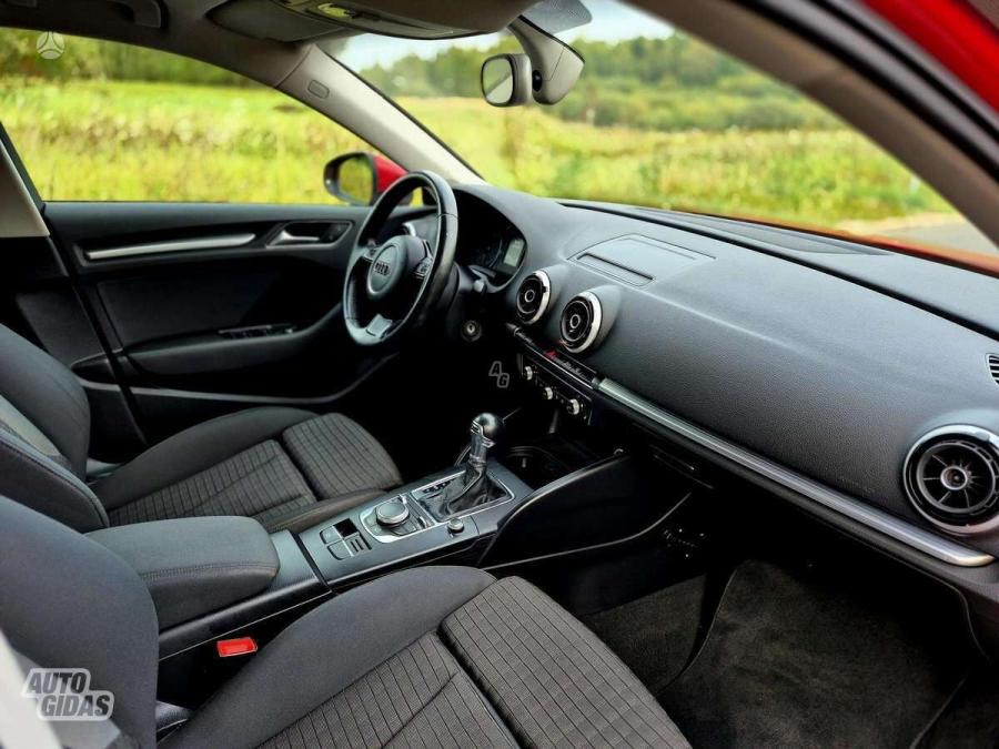 Red Audi A3 2014 in Vilnius, with an engine capacity of 1.40 L and mileage of 239 thousand km for 7999 €, photo 11 on AUTOMOTO.COM.LV