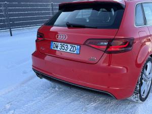 Red Audi A3 2015 in Kaunas, with an engine capacity of 1.97 L and mileage of 280 thousand km for 7500 €, photo 7 on AUTOMOTO.COM.LV
