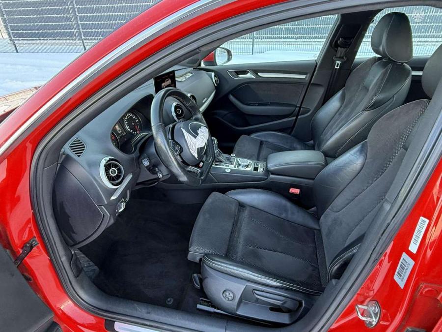 Red Audi A3 2015 in Kaunas, with an engine capacity of 1.97 L and mileage of 280 thousand km for 7500 €, photo 12 on AUTOMOTO.COM.LV