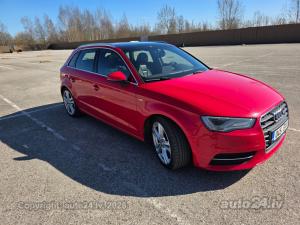 Sarkans Audi A3 2015 Tallina, ar dzinēja tilpumu 2.00 L un nobraukumu 199 tūkst. km par 15900 €, foto  vietnē AUTOMOTO.COM.LV