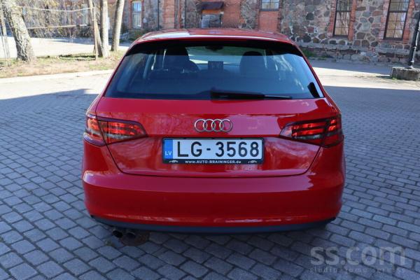 Красный Ауди А3 2015 в Гулбене, объемом двигателя 2.00 л и пробегом 334 тыс. км за 6790 €, фото 6 на AUTOMOTO.COM.LV
