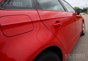 Red Audi A3 2015 in Riga, with an engine capacity of 2.00 L and mileage of 334 thousand km for 6490 €, photo 8 on AUTOMOTO.COM.LV