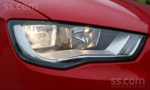 Red Audi A3 2015 in Riga, with an engine capacity of 2.00 L and mileage of 334 thousand km for 6490 €, photo 10 on AUTOMOTO.COM.LV