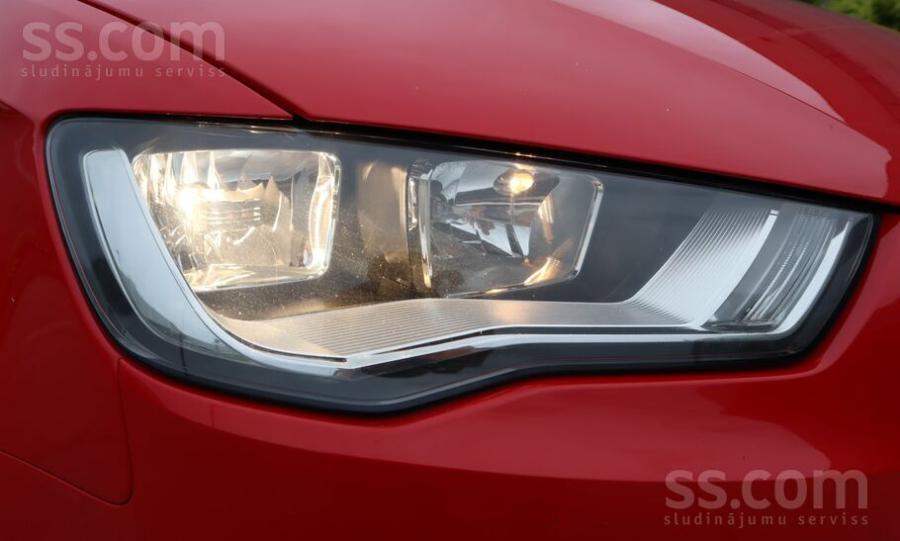 Red Audi A3 2015 in Riga, with an engine capacity of 2.00 L and mileage of 334 thousand km for 6490 €, photo 10 on AUTOMOTO.COM.LV