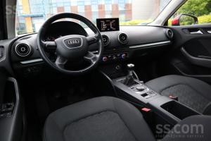 Red Audi A3 2015 in Riga, with an engine capacity of 2.00 L and mileage of 334 thousand km for 6490 €, photo 13 on AUTOMOTO.COM.LV