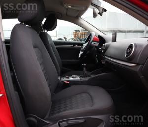 Red Audi A3 2015 in Riga, with an engine capacity of 2.00 L and mileage of 334 thousand km for 6490 €, photo 14 on AUTOMOTO.COM.LV
