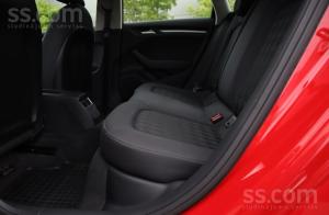 Red Audi A3 2015 in Riga, with an engine capacity of 2.00 L and mileage of 334 thousand km for 6490 €, photo 15 on AUTOMOTO.COM.LV