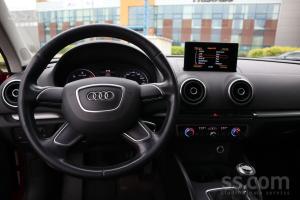 Red Audi A3 2015 in Riga, with an engine capacity of 2.00 L and mileage of 334 thousand km for 6490 €, photo 25 on AUTOMOTO.COM.LV