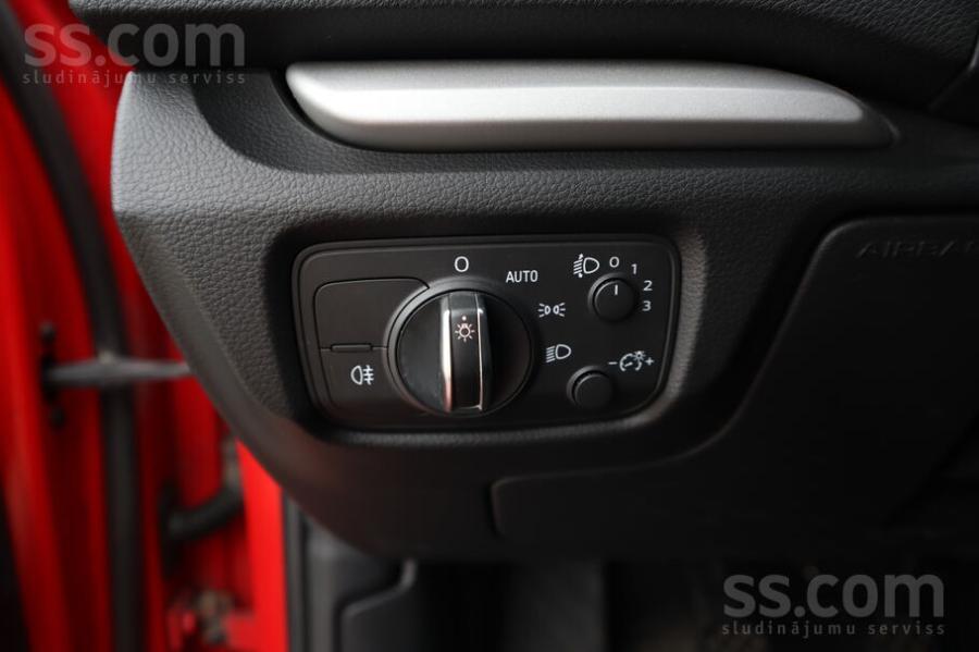 Red Audi A3 2015 in Riga, with an engine capacity of 2.00 L and mileage of 334 thousand km for 6490 €, photo 26 on AUTOMOTO.COM.LV