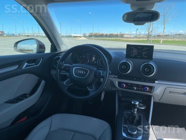 Sarkans Audi A3 2015 Rīga, ar dzinēja tilpumu 1.60 L un nobraukumu 180 tūkst. km par 11999 €, foto 6 vietnē AUTOMOTO.COM.LV