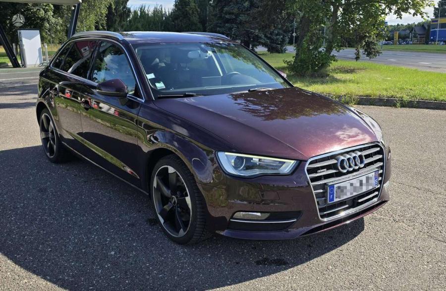 Sarkans Audi A3 2015 Tauragė, ar dzinēja tilpumu 1.97 L un nobraukumu 210 tūkst. km par 9400 €, foto 4 vietnē AUTOMOTO.COM.LV
