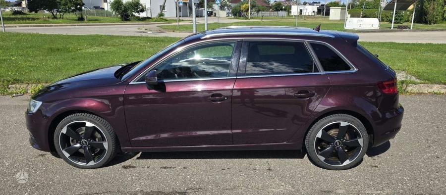 Sarkans Audi A3 2015 Tauragė, ar dzinēja tilpumu 1.97 L un nobraukumu 210 tūkst. km par 9400 €, foto 6 vietnē AUTOMOTO.COM.LV
