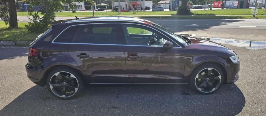 Sarkans Audi A3 2015 Tauragė, ar dzinēja tilpumu 1.97 L un nobraukumu 210 tūkst. km par 9400 €, foto 8 vietnē AUTOMOTO.COM.LV