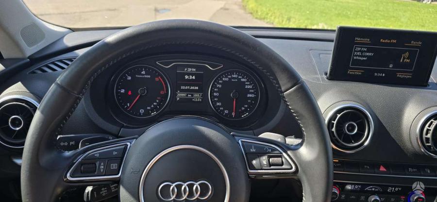 Sarkans Audi A3 2015 Tauragė, ar dzinēja tilpumu 1.97 L un nobraukumu 210 tūkst. km par 9400 €, foto 14 vietnē AUTOMOTO.COM.LV