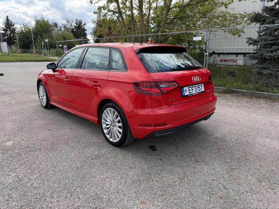 Red Audi A3 2015 in Marijampole, with an engine capacity of 1.40 L and mileage of 103 thousand km for 9950 €, photo 6 on AUTOMOTO.COM.LV