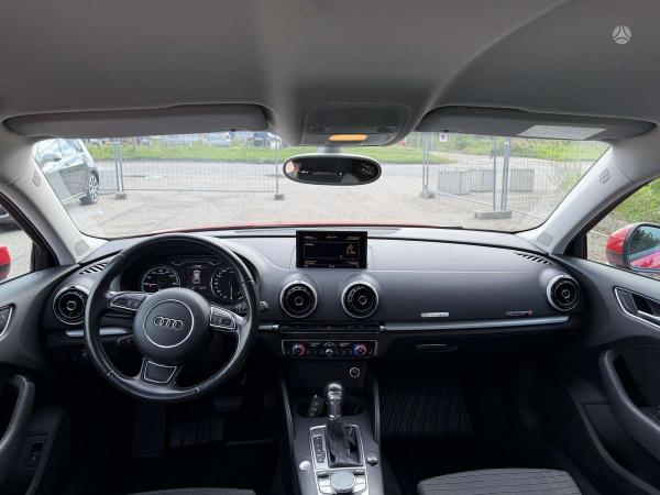 Audi A3 2015 in Marijampole on AUTOMOTO.COM.LV Red Audi A3 2015 in Marijampole, with an engine capacity of 1.40 L and mileage of 103 thousand km for 9950 €, photo 10 on AUTOMOTO.COM.LV
