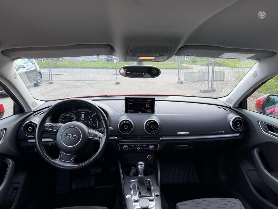 Red Audi A3 2015 in Marijampole, with an engine capacity of 1.40 L and mileage of 103 thousand km for 9950 €, photo 10 on AUTOMOTO.COM.LV