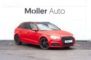 Red Audi A3 2019 in Riga, with an engine capacity of 1.50 L and mileage of 100 thousand km for 16600 €, photo 2 on AUTOMOTO.COM.LV