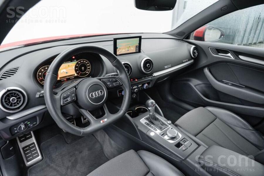 Red Audi A3 2019 in Riga, with an engine capacity of 1.50 L and mileage of 100 thousand km for 16600 €, photo 22 on AUTOMOTO.COM.LV