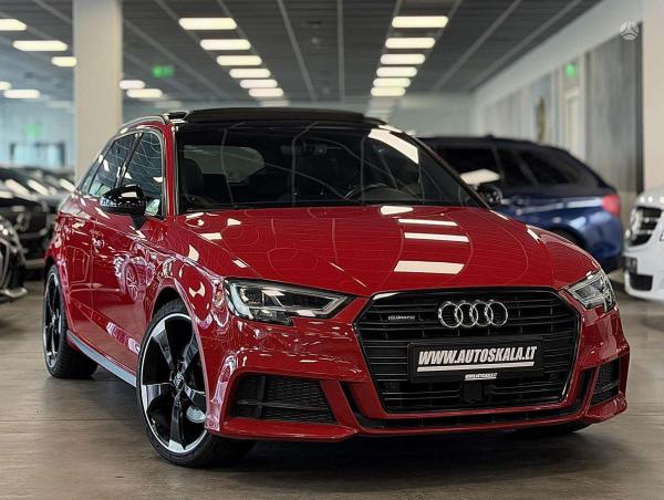 Sarkans Audi A3 2019 Klaipėda, ar dzinēja tilpumu 1.98 L un nobraukumu 54 tūkst. km par 18950 €, foto 1 vietnē AUTOMOTO.COM.LV