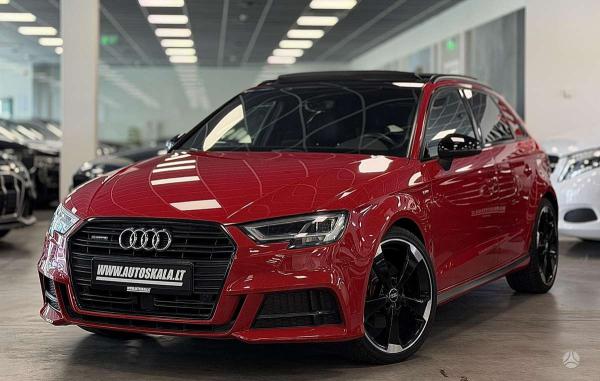 Sarkans Audi A3 2019 Klaipėda, ar dzinēja tilpumu 1.98 L un nobraukumu 54 tūkst. km par 18950 €, foto 5 vietnē AUTOMOTO.COM.LV