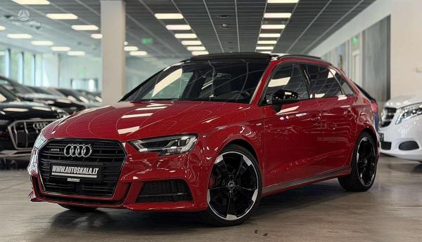 Sarkans Audi A3 2019 Klaipėda, ar dzinēja tilpumu 1.98 L un nobraukumu 54 tūkst. km par 18950 €, foto 8 vietnē AUTOMOTO.COM.LV