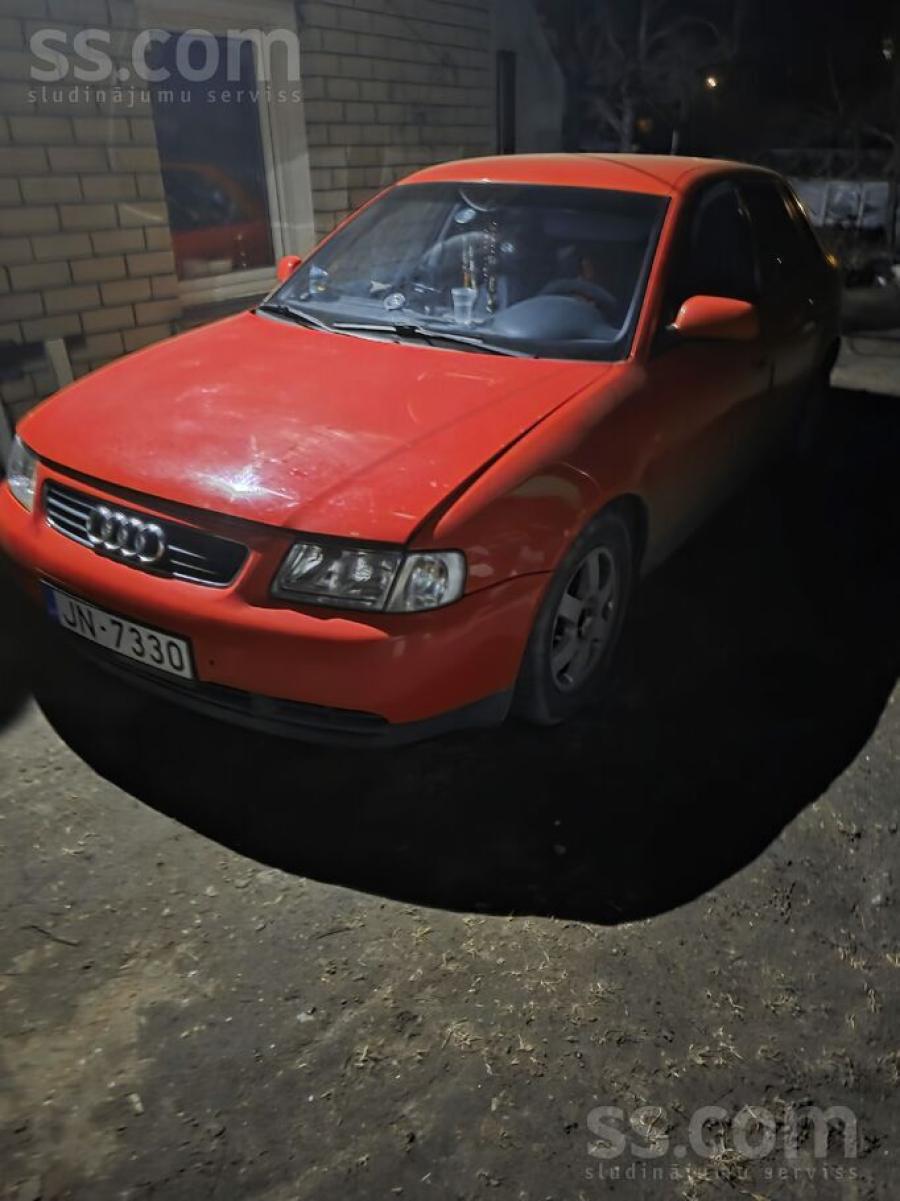 Красный Ауди А3 1999 в Даугавпилс, объемом двигателя 1.90 л и пробегом 274 тыс. км за 400 €, фото 1 на AUTOMOTO.COM.LV