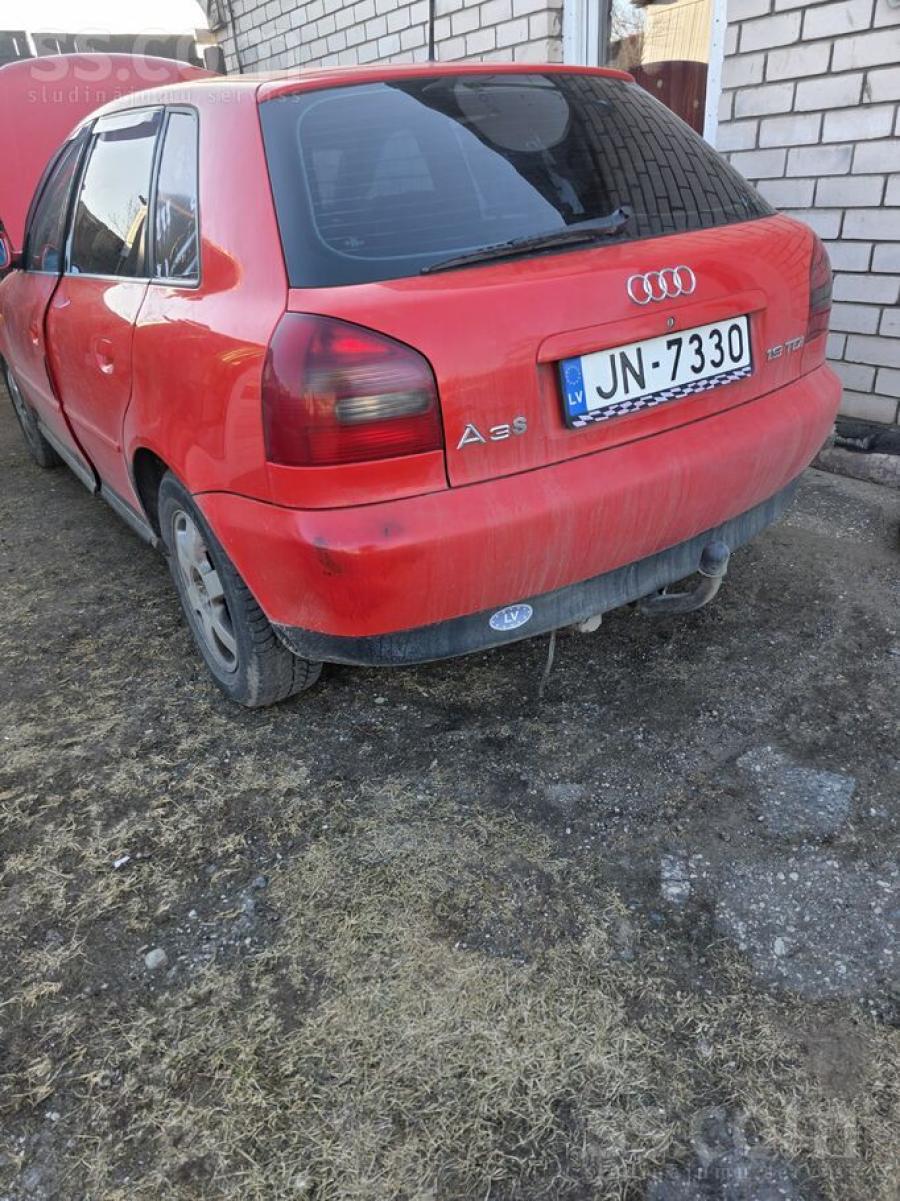 Красный Ауди А3 1999 в Даугавпилс, объемом двигателя 1.90 л и пробегом 274 тыс. км за 400 €, фото 5 на AUTOMOTO.COM.LV