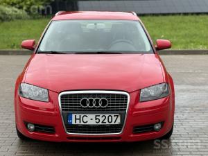 Red Audi A3 2008 in Jelgava, with an engine capacity of 2.00 L and mileage of 290 thousand km for 3250 €, photo  on AUTOMOTO.COM.LV