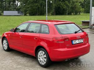 Red Audi A3 2008 in Jelgava, with an engine capacity of 2.00 L and mileage of 290 thousand km for 3250 €, photo 6 on AUTOMOTO.COM.LV
