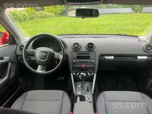 Red Audi A3 2008 in Jelgava, with an engine capacity of 2.00 L and mileage of 290 thousand km for 3250 €, photo 11 on AUTOMOTO.COM.LV