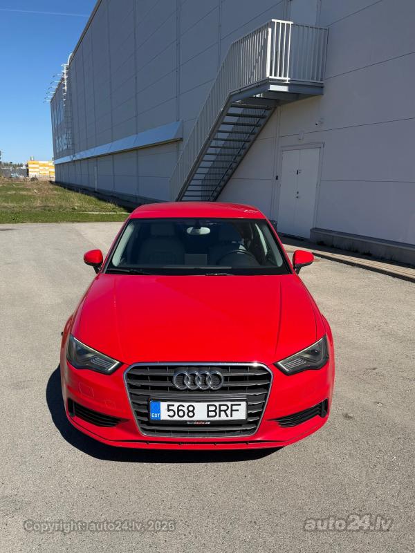 Red Audi A3 2013 in Tallinn, with an engine capacity of 1.40 L and mileage of 158 thousand km for 10000 €, photo 1 on AUTOMOTO.COM.LV