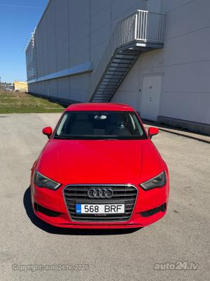 Sarkans Audi A3 2013 Tallina, ar dzinēja tilpumu 1.40 L un nobraukumu 158 tūkst. km par 10000 €, foto  vietnē AUTOMOTO.COM.LV