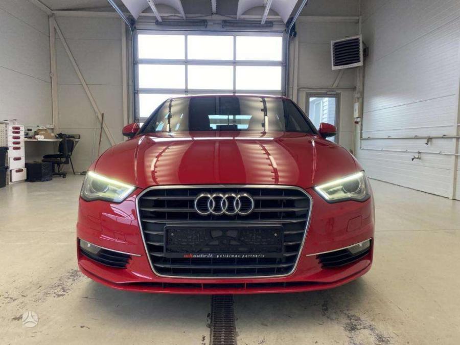 Red Audi A3 2014 in Radviliskis, with an engine capacity of 1.97 L and mileage of 253 thousand km for 9150 €, photo 5 on AUTOMOTO.COM.LV