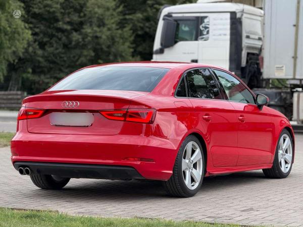 Audi A3 2014 in Kaisiadorys on AUTOMOTO.COM.LV Red Audi A3 2014 in Kaisiadorys, with an engine capacity of 1.97 L and mileage of 191 thousand km for 10800 €, photo 5 on AUTOMOTO.COM.LV