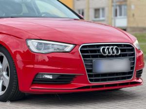 Red Audi A3 2014 in Kaisiadorys, with an engine capacity of 1.97 L and mileage of 191 thousand km for 10800 €, photo 8 on AUTOMOTO.COM.LV