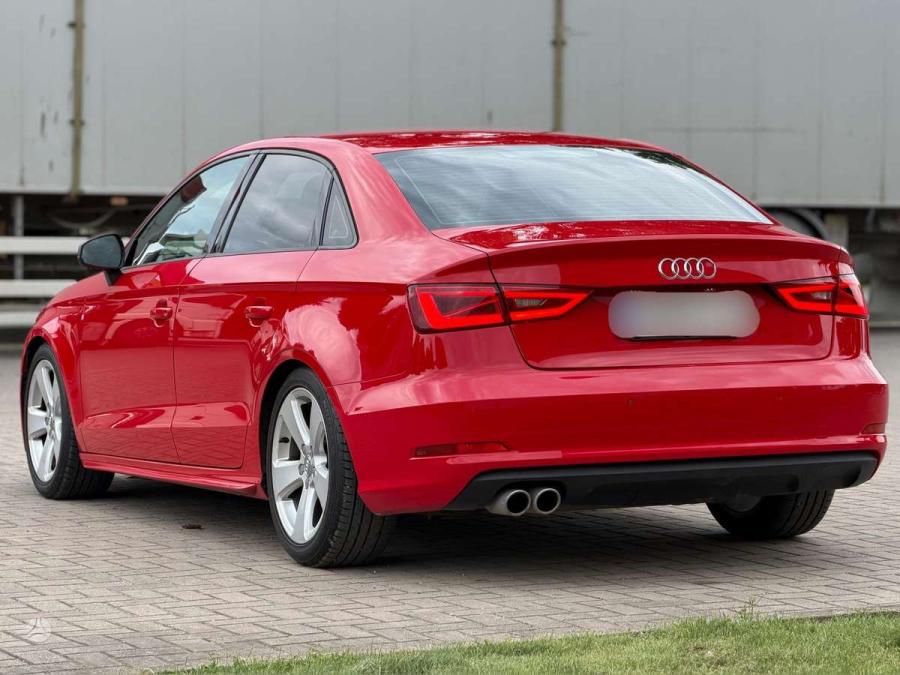 Red Audi A3 2014 in Kaisiadorys, with an engine capacity of 1.97 L and mileage of 191 thousand km for 10800 €, photo 9 on AUTOMOTO.COM.LV