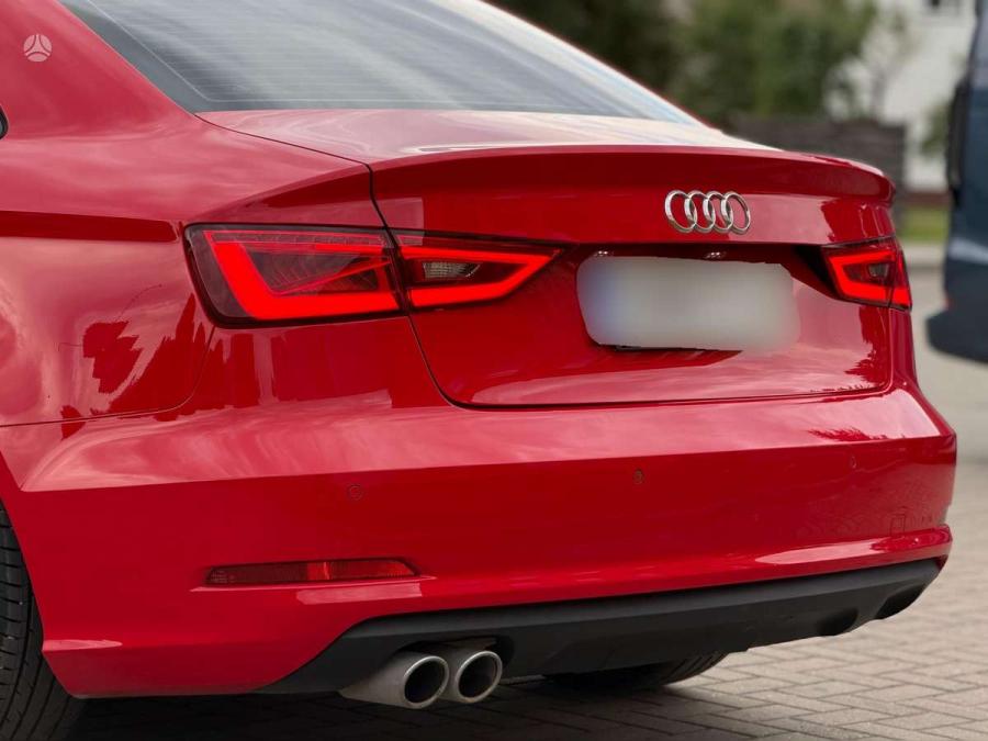 Red Audi A3 2014 in Kaisiadorys, with an engine capacity of 1.97 L and mileage of 191 thousand km for 10800 €, photo 10 on AUTOMOTO.COM.LV