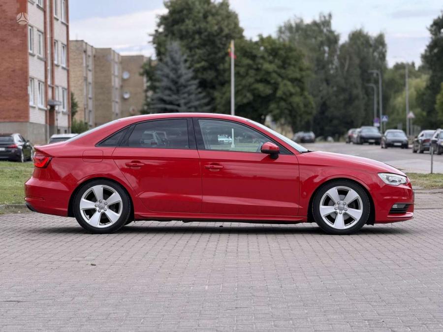 Red Audi A3 2014 in Kaisiadorys, with an engine capacity of 1.97 L and mileage of 191 thousand km for 10800 €, photo 12 on AUTOMOTO.COM.LV