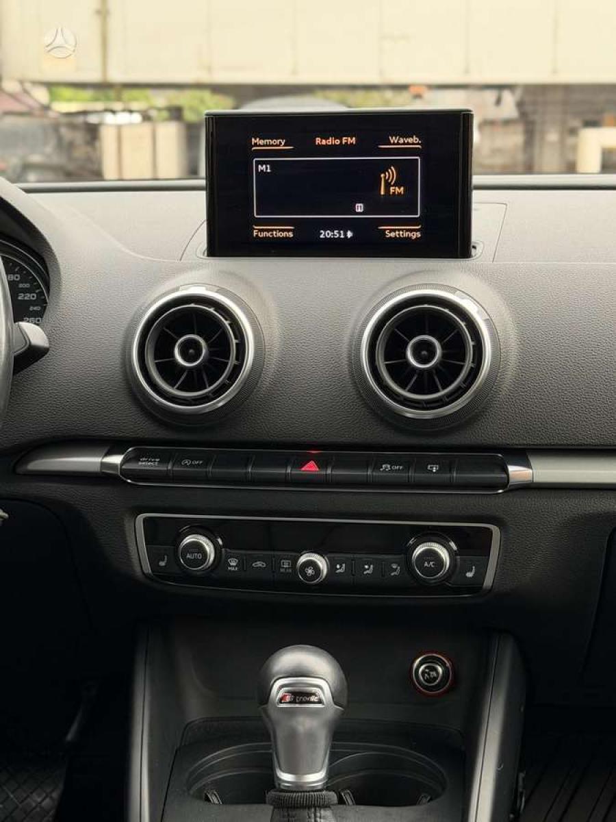 Red Audi A3 2014 in Kaisiadorys, with an engine capacity of 1.97 L and mileage of 191 thousand km for 10800 €, photo 20 on AUTOMOTO.COM.LV
