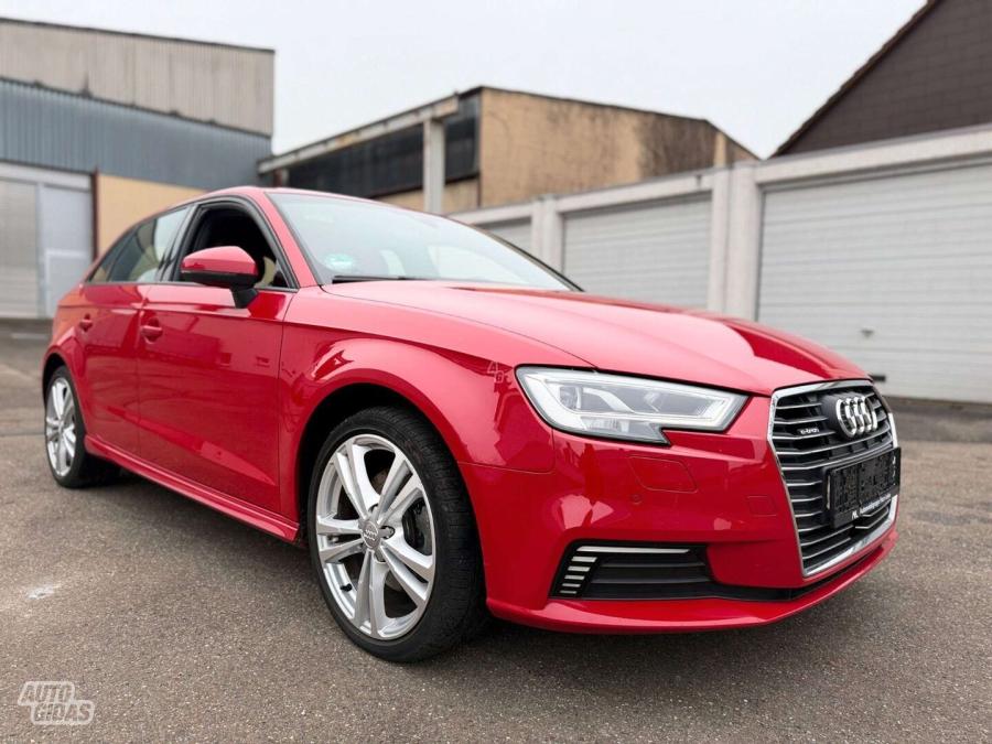 Sarkans Audi A3 2020 Kauņa, ar dzinēja tilpumu 1.40 L un nobraukumu 43 tūkst. km par 21781 €, foto 1 vietnē AUTOMOTO.COM.LV